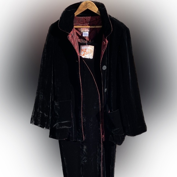 April Cornell | Jackets & Coats | Nwt Vintage April Cornell Silk Blend ...